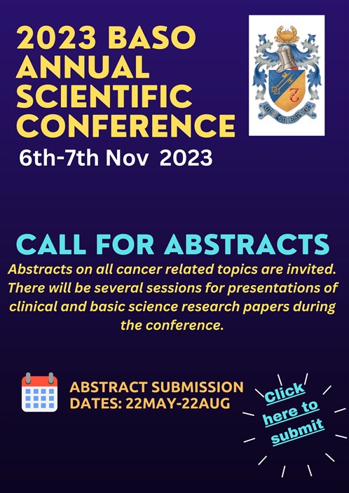 BASO~ACS annual conference - BASO ~ The Association For Cancer Surgery