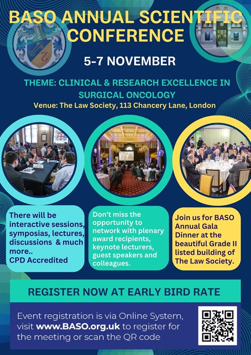 BASO~ACS annual conference - BASO ~ The Association For Cancer Surgery